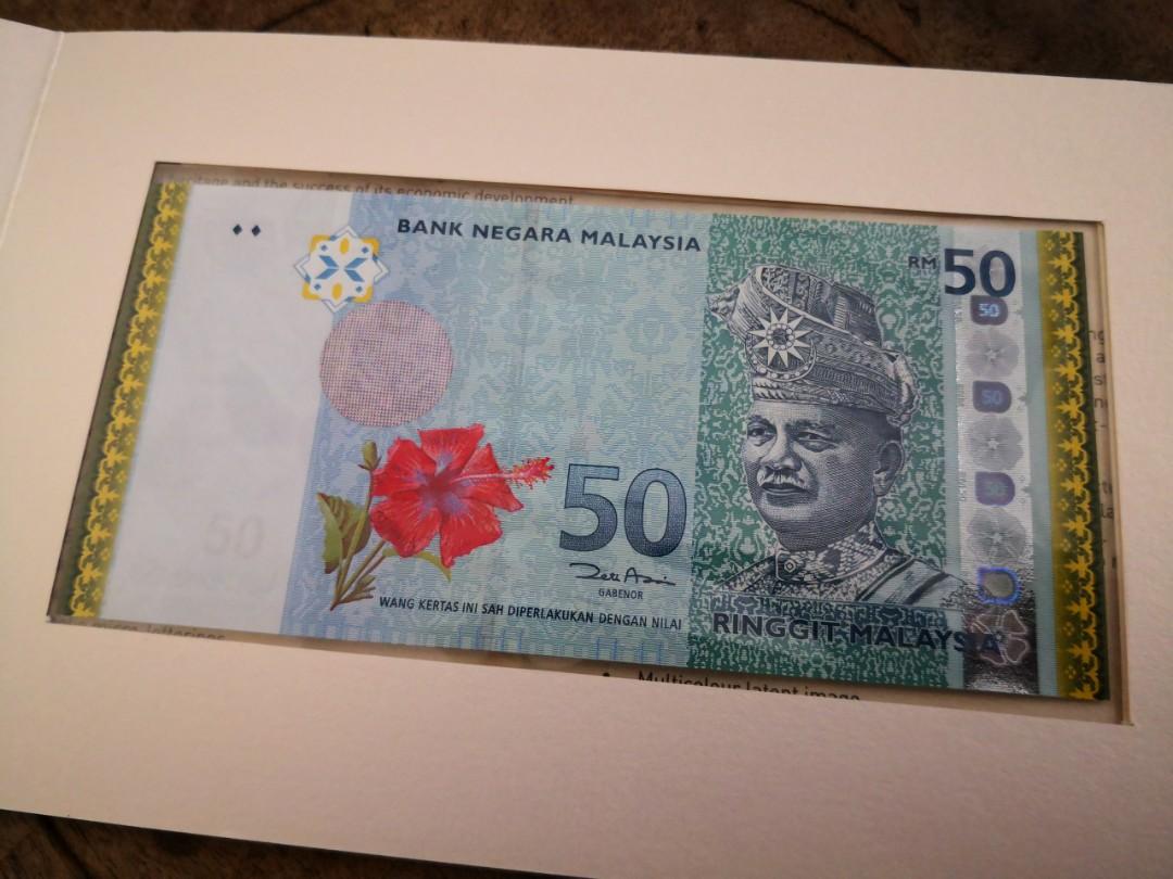 Wang Kertas RM50 Ulang Tahun ke-50 Kemerdekaan Malaysia, Hobbies & Toys, Collectibles ...
