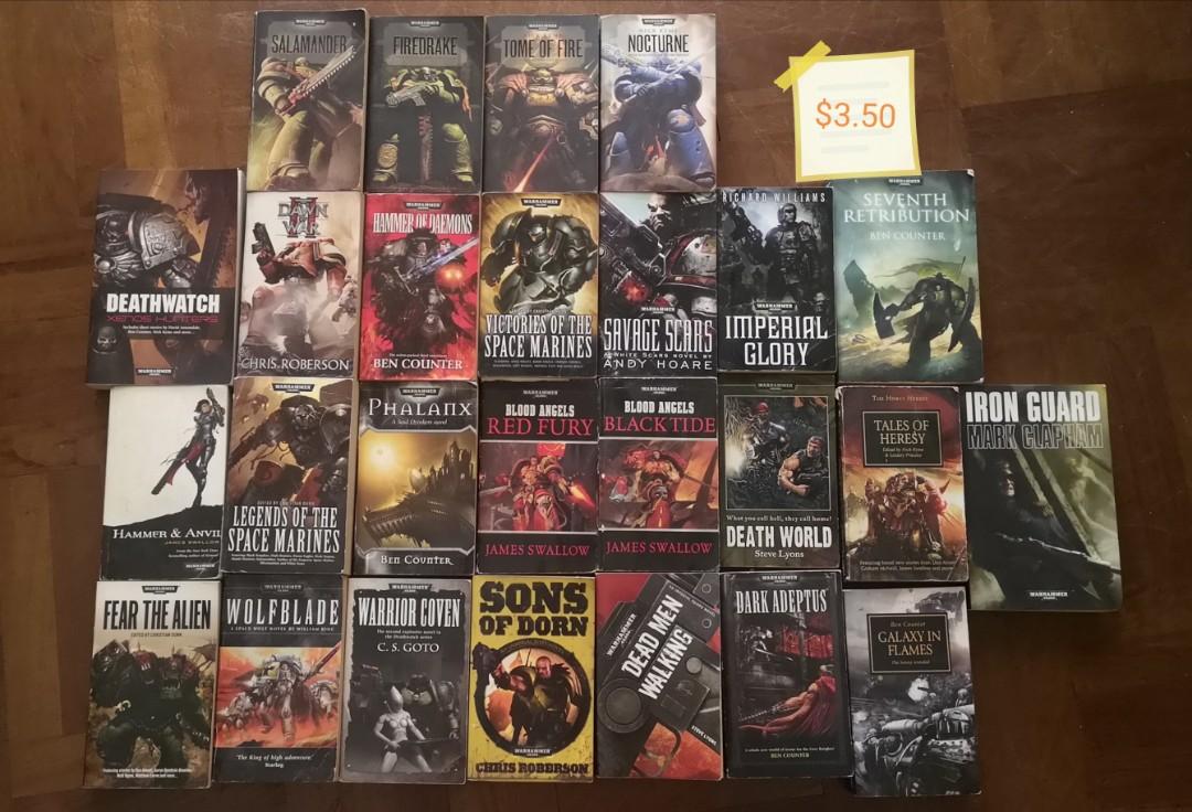 Warhammer 40k Books, Hobbies & Toys, Books & Magazines, Fiction & Non ...