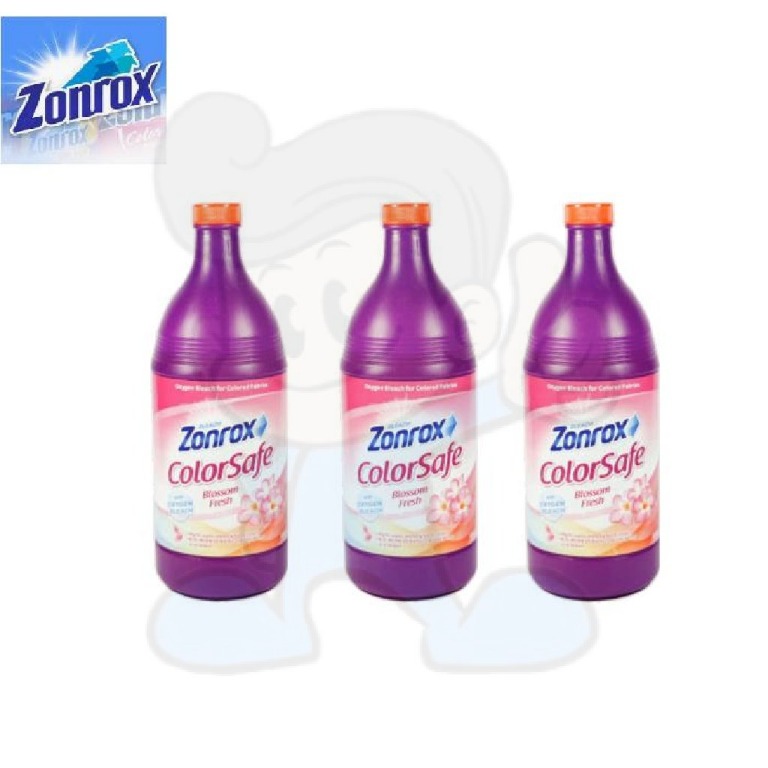 Zonrox Colorsafe Blossom Fresh Bleach Set of 3 (900 mL), Everything ...