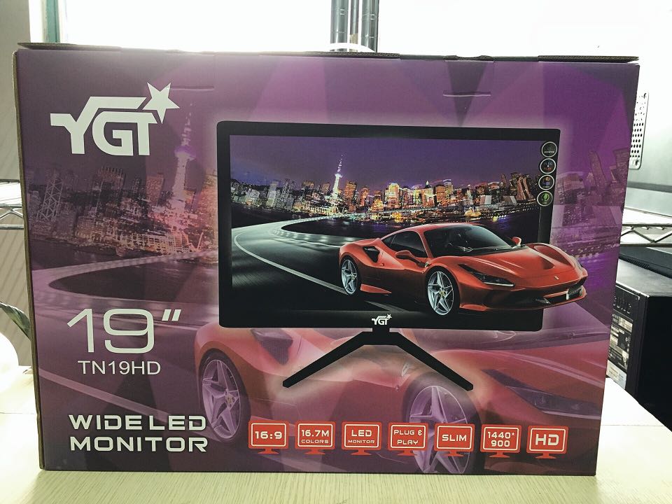 19” YGT LED MONITOR, Computers & Tech, Parts & Accessories, Monitor ...