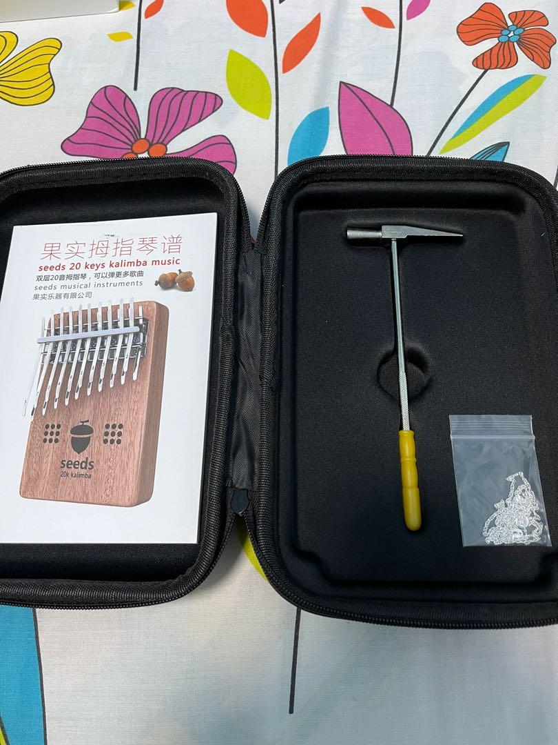 20 Keys SEEDS Kalimba, Hobbies & Toys, Music & Media, Musical ...