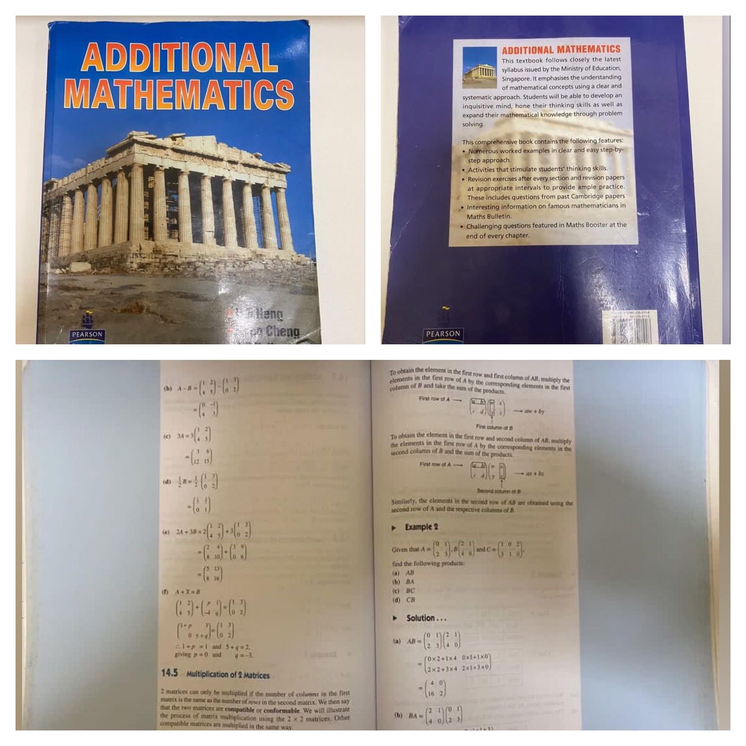 Additional Mathematics Igcse Textbook Hobbies And Toys Books And Magazines Textbooks On Carousell