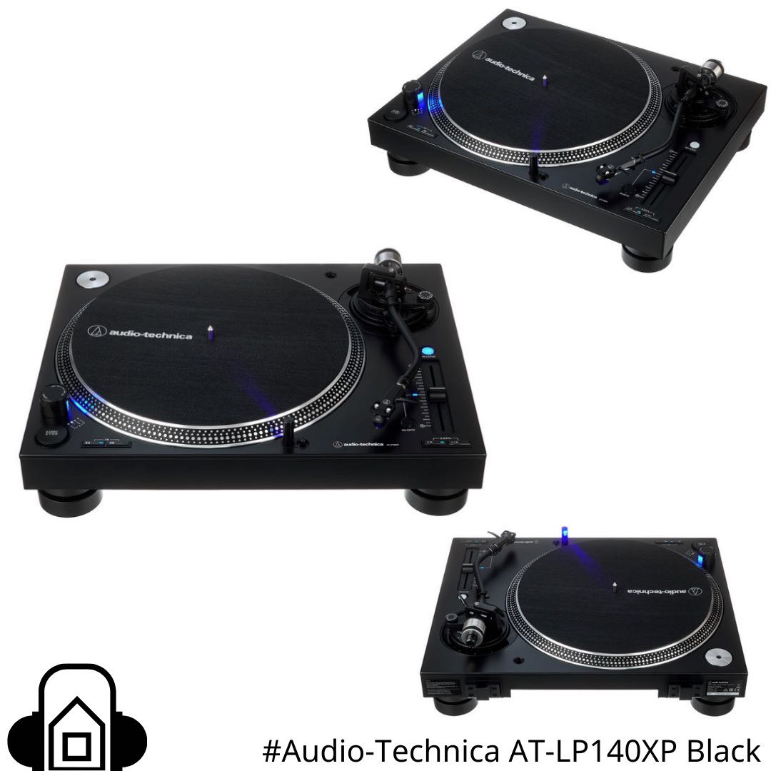 Audio-Technica AT-LP140XP Black, 音響器材, 可攜式音響設備 - Carousell