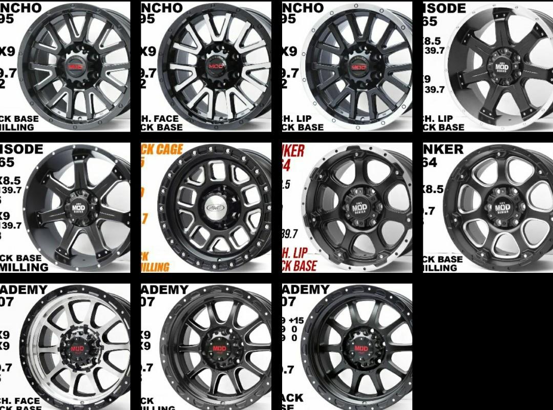 Awc rims Mags Wheels Original since 98 opt Tires deferred, Car Parts ...