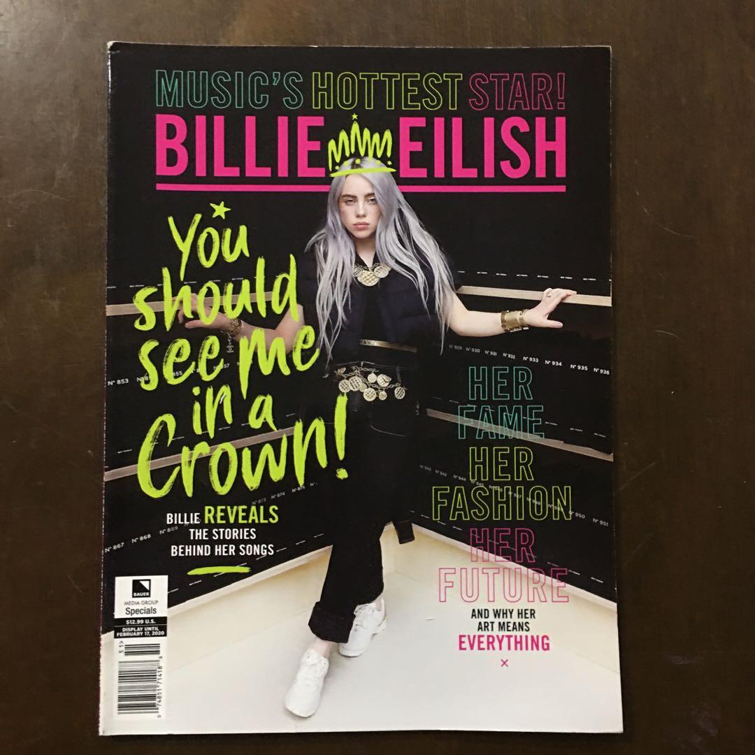 Billie Eilish Limited Edition Magazine, Hobbies & Toys, Books ...