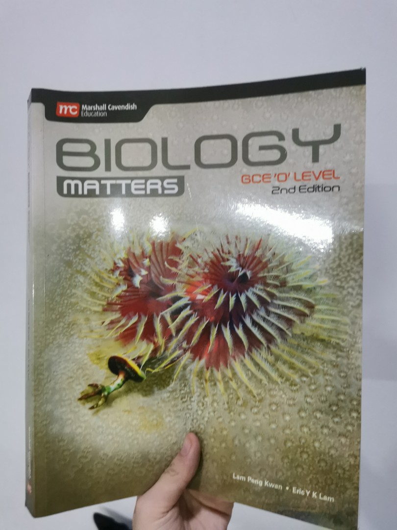 Biology textbook GCE 'O' Level 2nd edition, Hobbies & Toys, Books ...