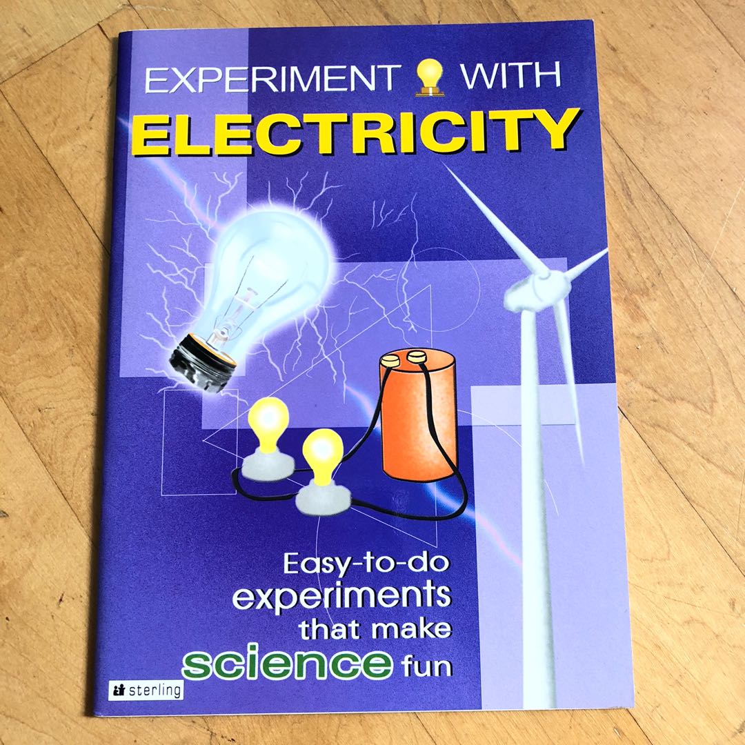 ~BN~ Experiment with Electricity Science Book, Hobbies & Toys, Books ...