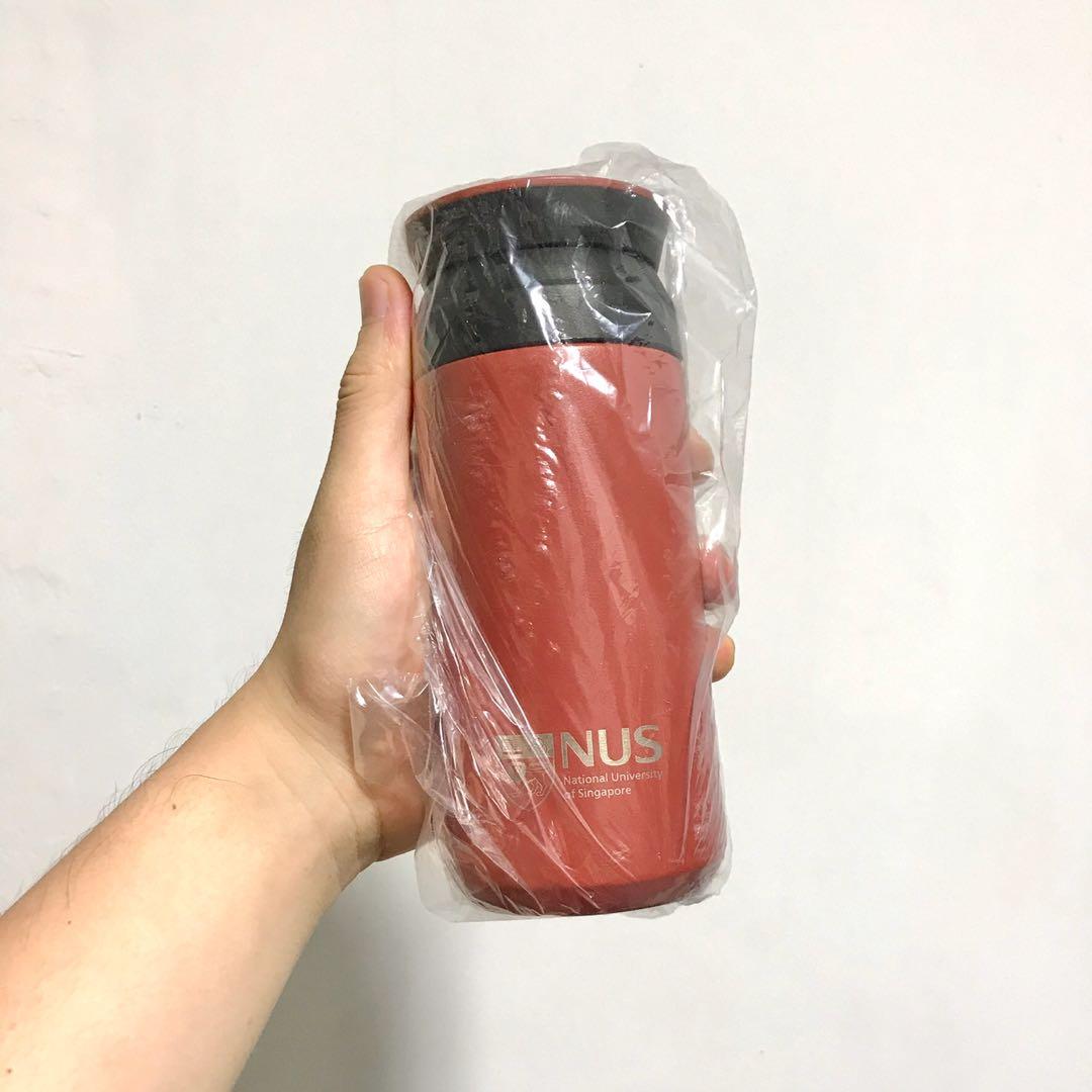 BNIB 350ml NUS Travel Tumbler Mug Thermal Vacuum Flask Corporate Gift ...