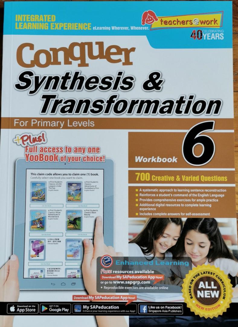 Conquer Synthesis & Transformation (Workbook 6), Hobbies & Toys, Books ...