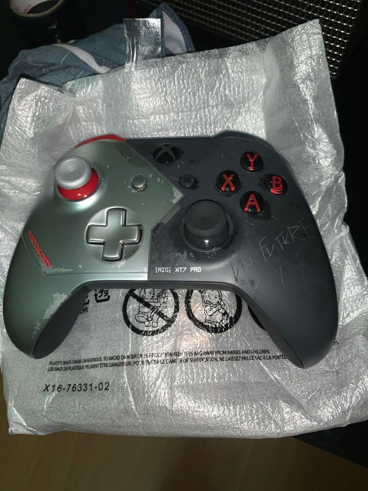 Cyberpunk Xbox one controller, Video Gaming, Gaming Accessories ...