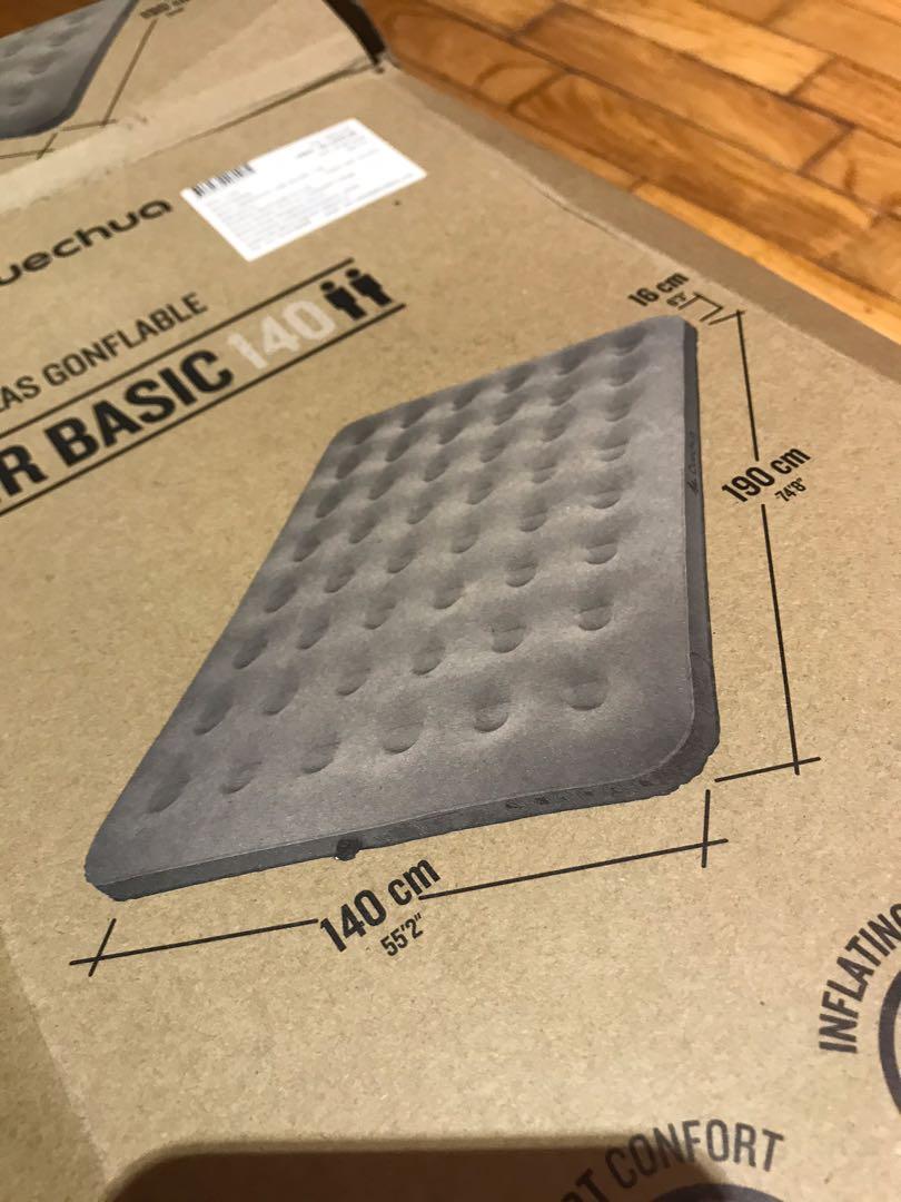 Decathlon Quechua air bed, Sports Equipment, Hiking & Camping on Carousell