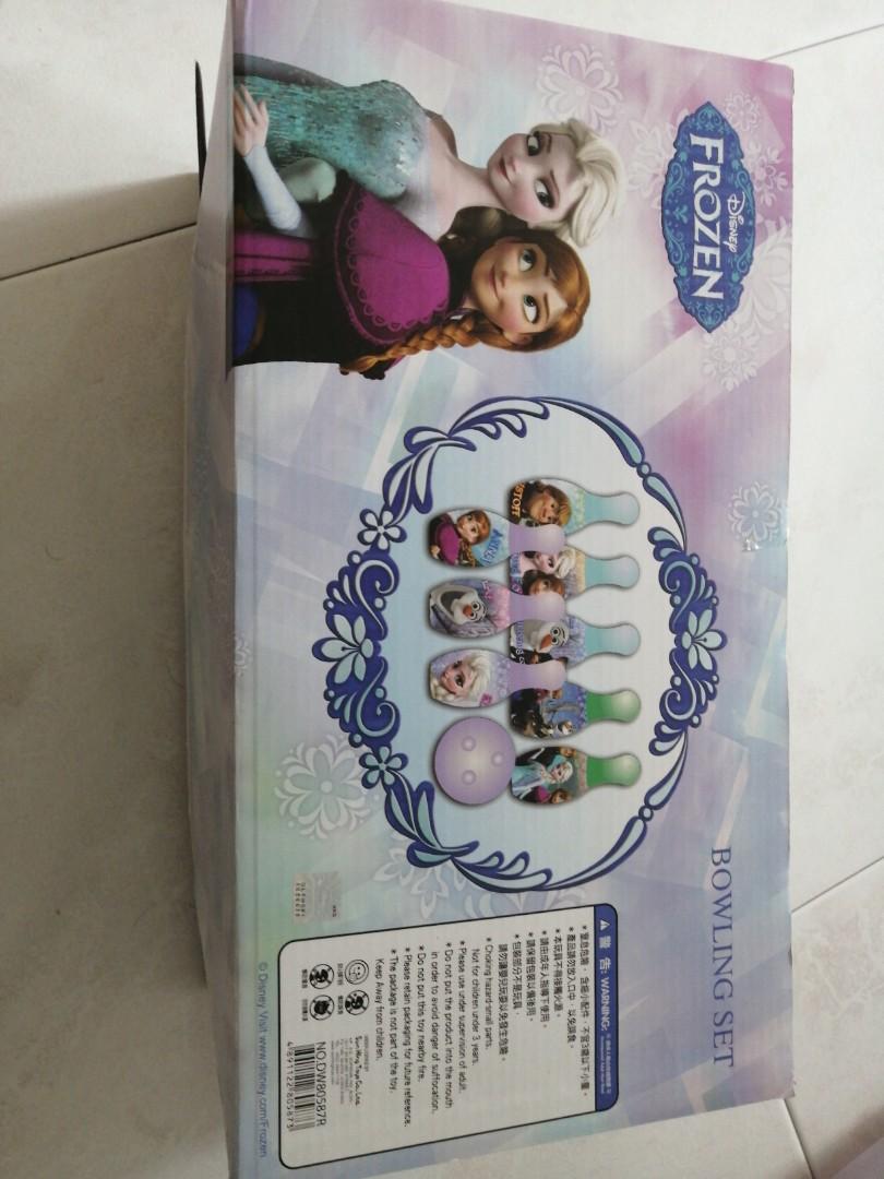 Disney frozen bowling set, Hobbies & Toys, Toys & Games on Carousell