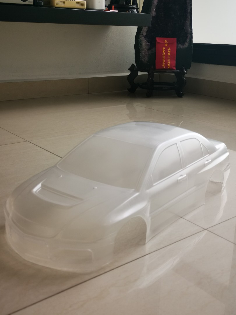 Tamiya Evolution 9 scale 1/10, Hobbies & Toys, Toys & Games on Carousell