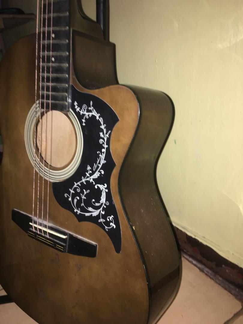 Fernando Acoustic Guitar CAG-200C AW, Hobbies & Toys, Music & Media ...