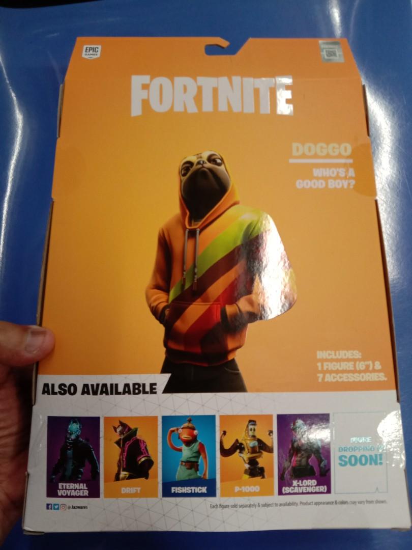 Fortnite Doggo 7" 8 Pieces Epic Game 40 Point Of Articulation $45 (Pic ...
