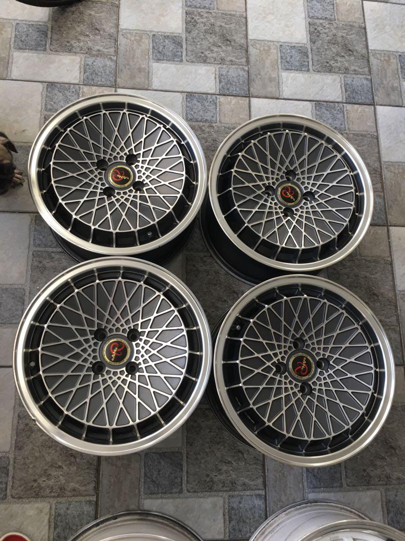 Gang R mags 15x7, Car Parts & Accessories, Mags and Tires on Carousell