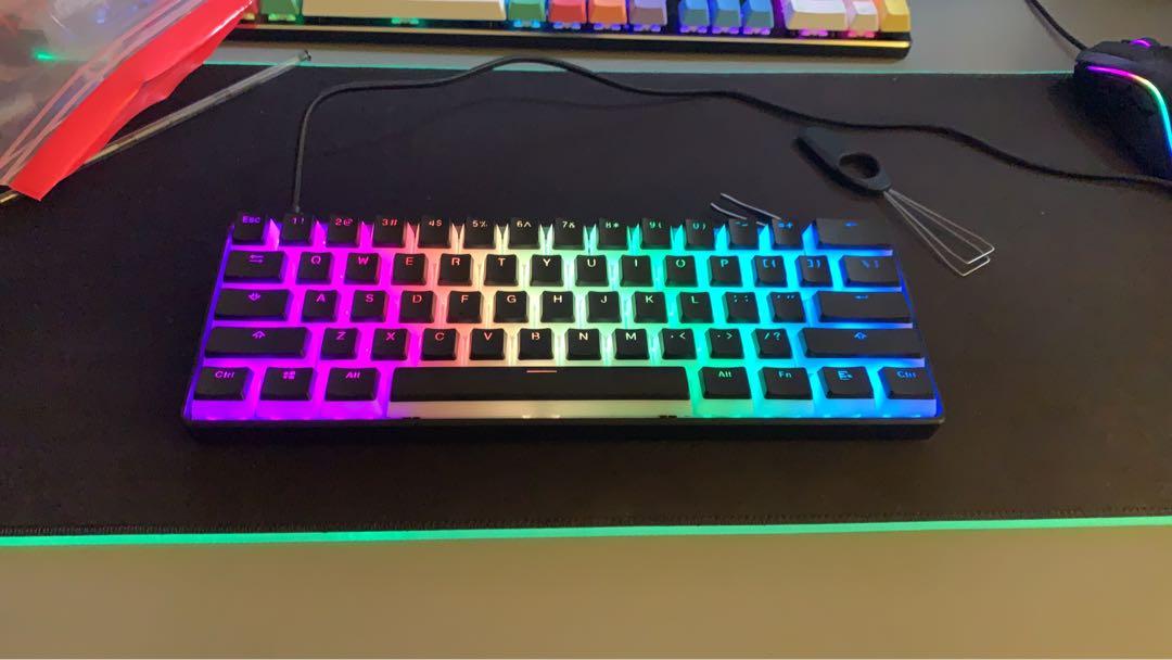 Gk 61 durock Linear custom keyboard , Computers & Tech, Parts ...
