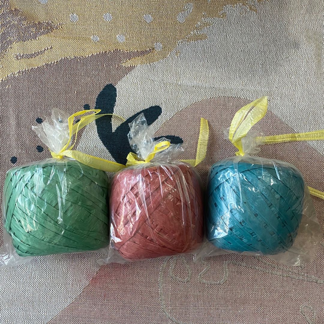 Gold Star Hard Plastic Twine Straw Tali Panali, Hobbies & Toys ...