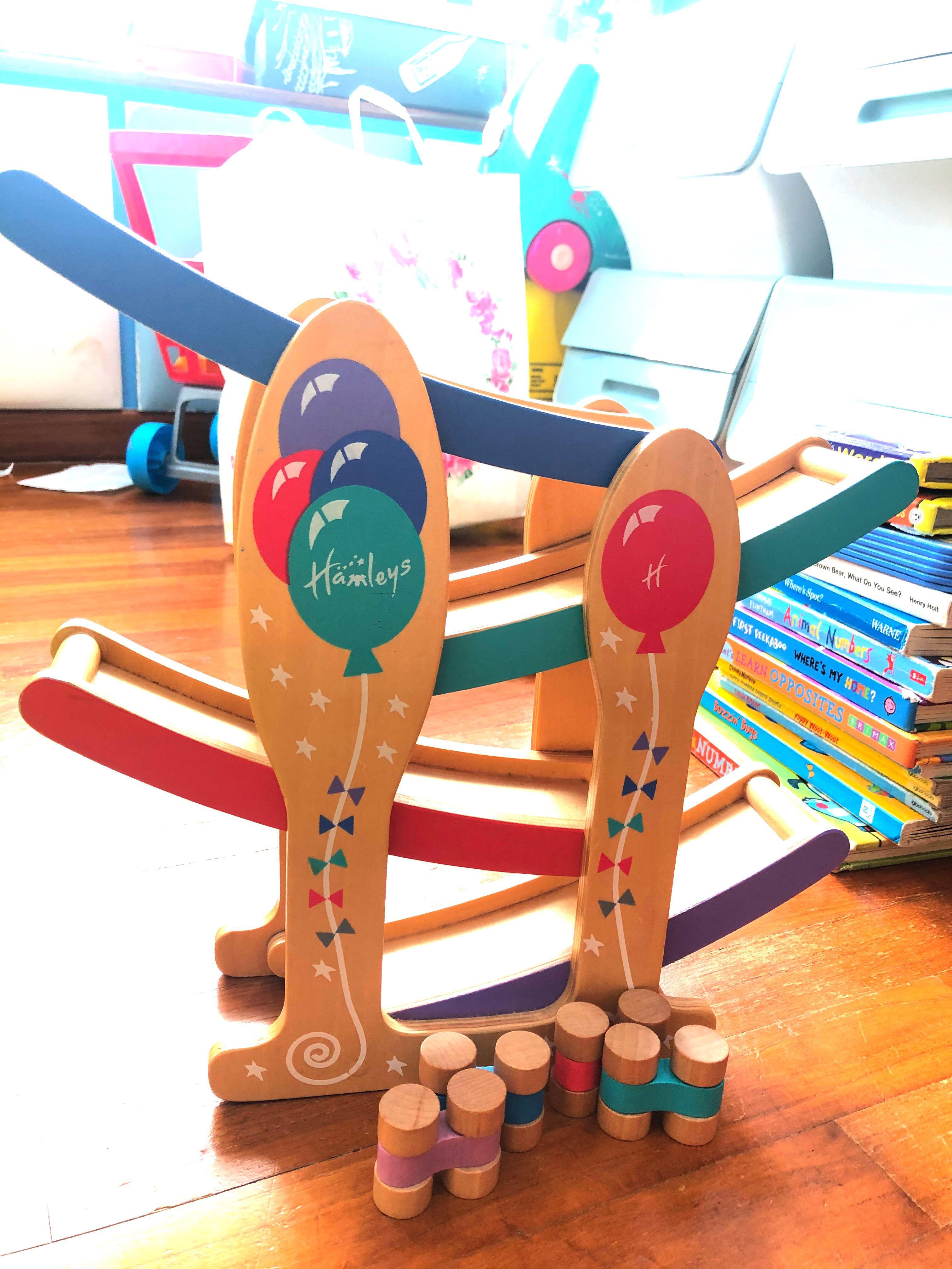 Hamleys To & Fro Cascade Tower Wooden Toy, Hobbies & Toys, Toys & Games ...