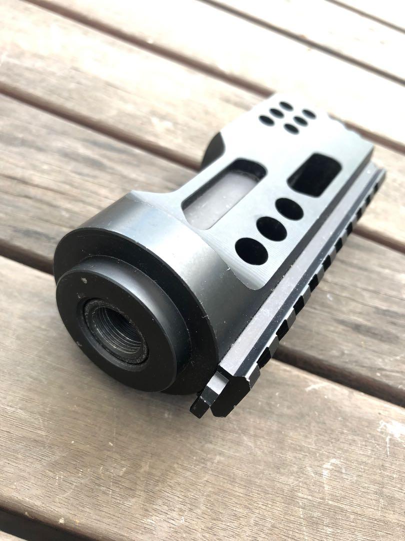 Imported Tactical CNC Made Aluminum Muzzle Break Flash Hider Door ...