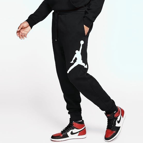 Jordan Jumpman Logo Fleece Pants, Men's Fashion, Bottoms, Joggers on ...