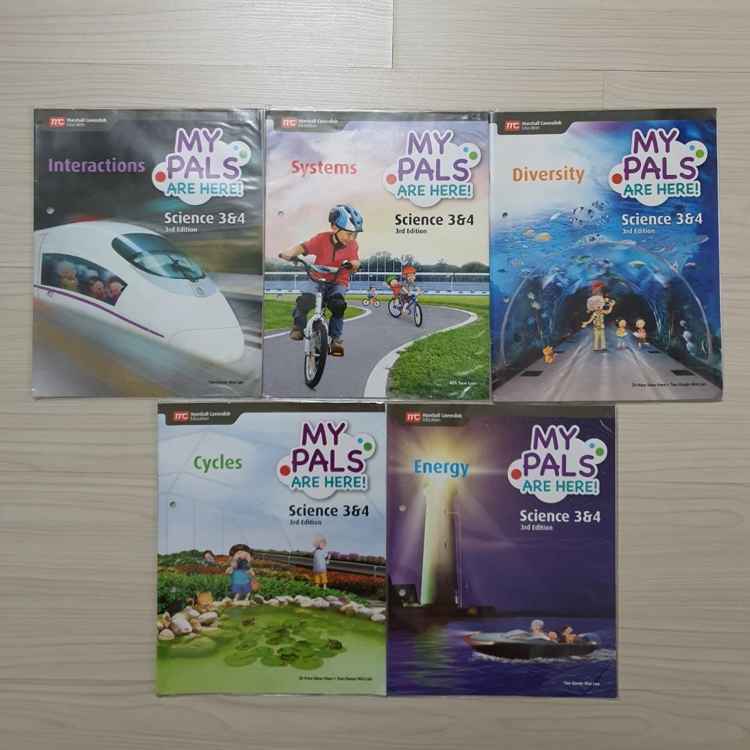 Latest Edition P3 & P4 Science Textbook My Pals Are Here, Hobbies ...