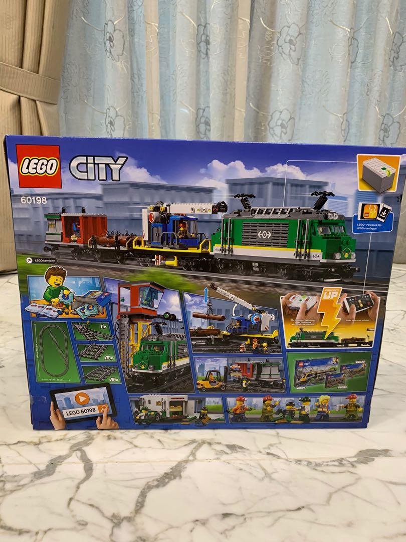 LEGO CITY Cargo train set (battery powered) - like new!, Hobbies & Toys ...
