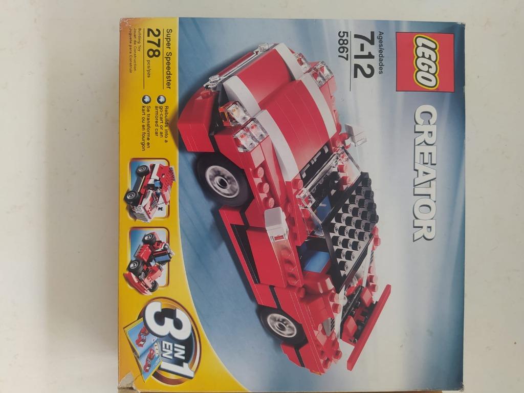 LEGO Creator 5867 Super Speedster [Pre-Loved], Toys & Games, Bricks ...