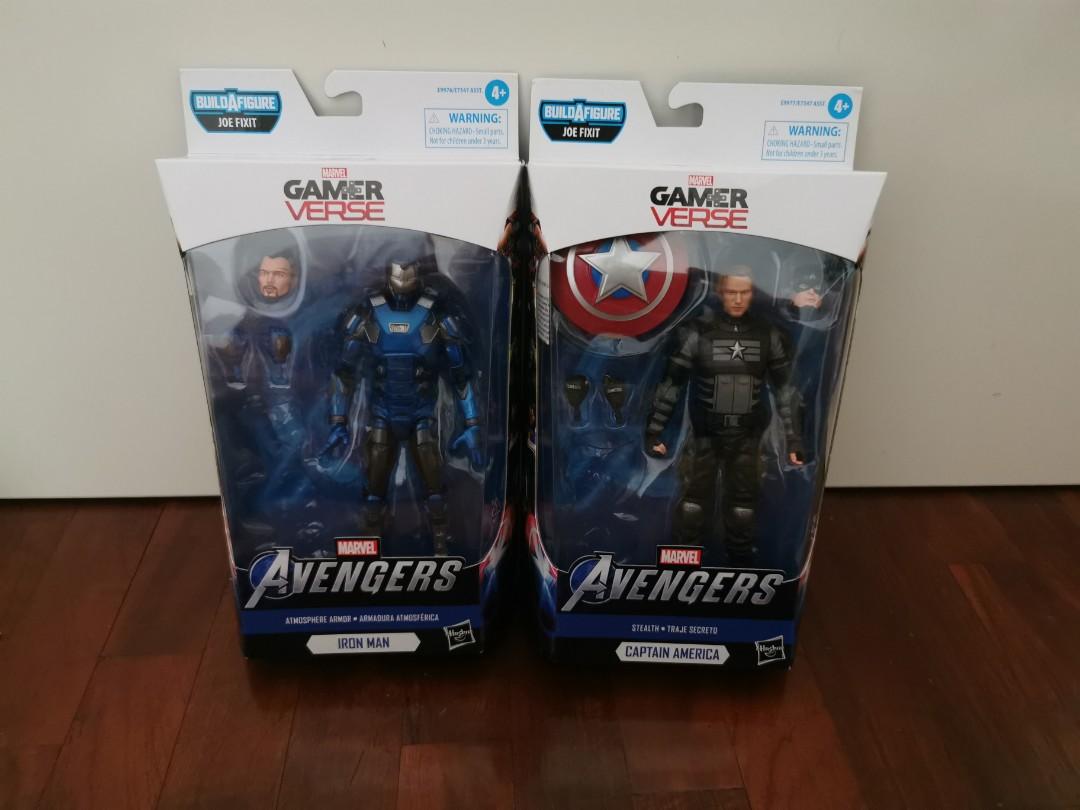 Marvel legends Gamerverse Iron Man Captain America, Hobbies & Toys ...