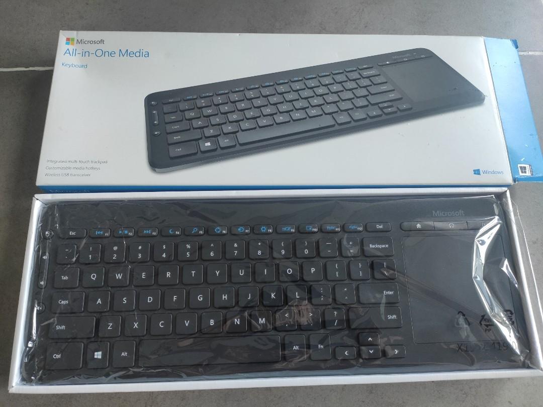 Microsoft all in one keyboard, Computers & Tech, Parts & Accessories ...