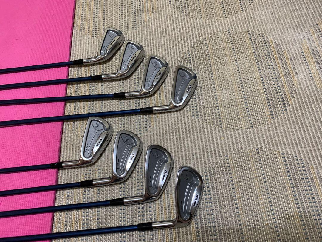 Mizuno MX-23 Grain flow forged irons 3-P graphite stiff, Sports ...