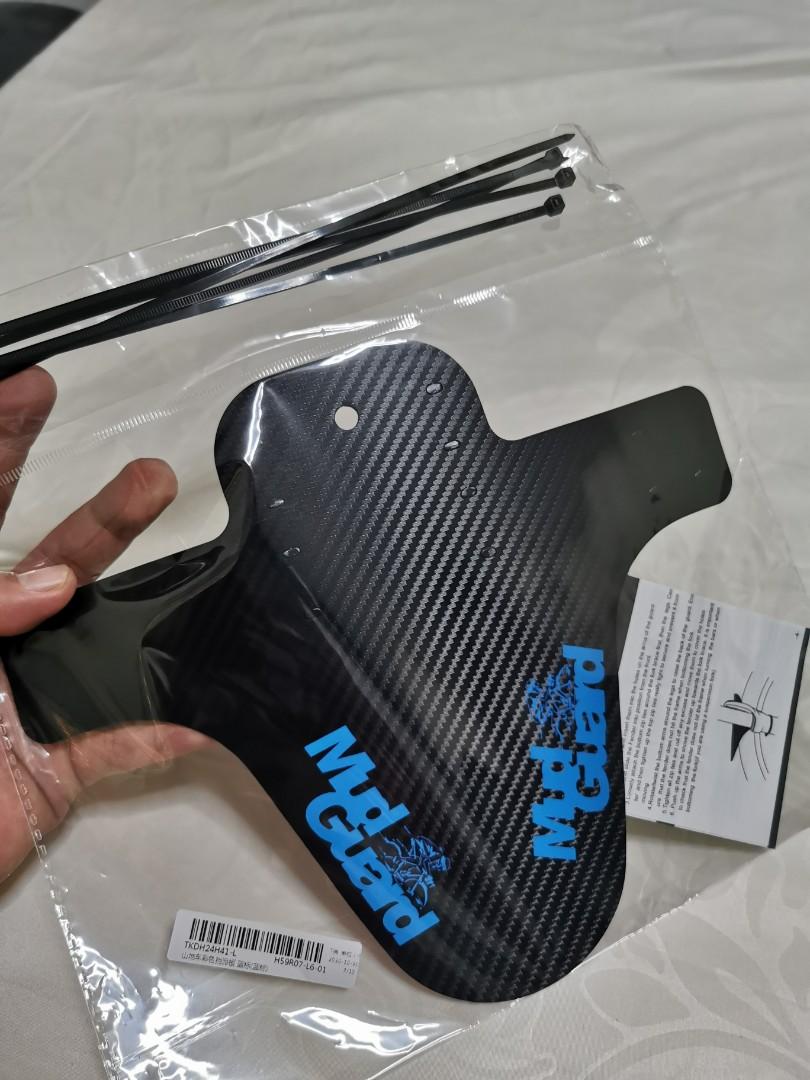 MTB Mudguard Carbon Fiber Plastic, Bicycles & PMDs, Parts & Accessories ...