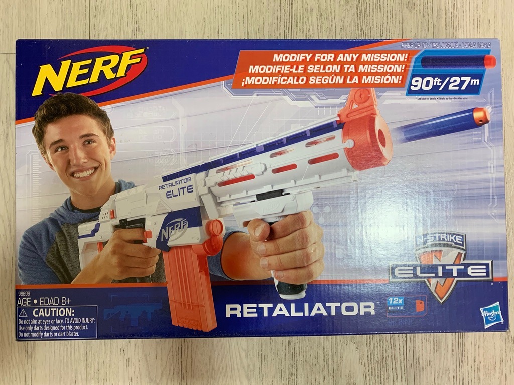Nerf Gun - Retaliator, Hobbies & Toys, Toys & Games on Carousell