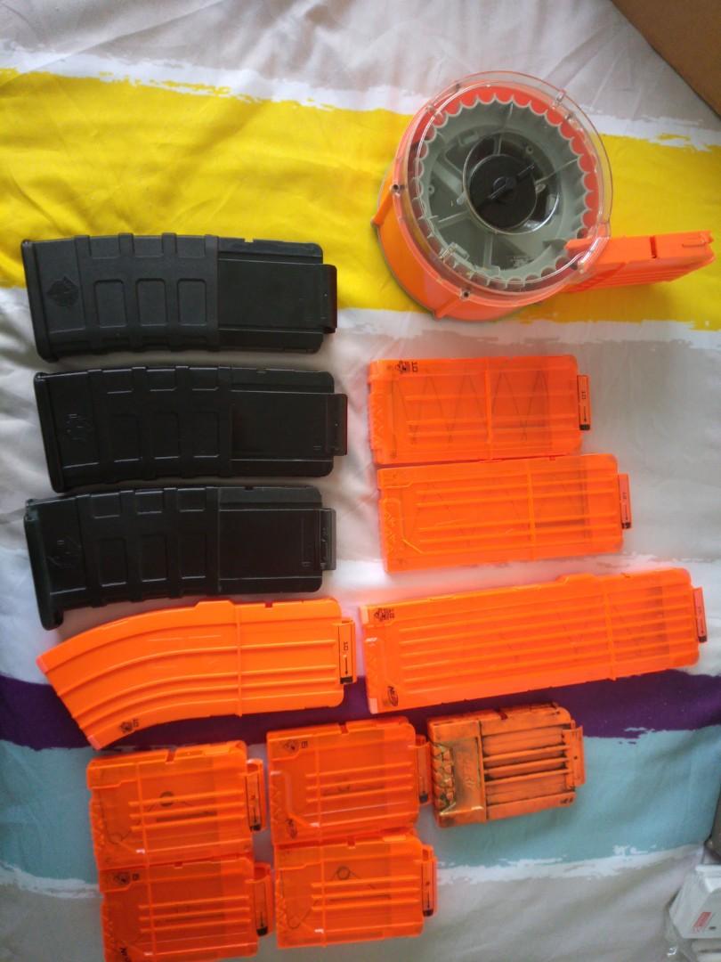 Nerf Mags, Hobbies & Toys, Toys & Games on Carousell