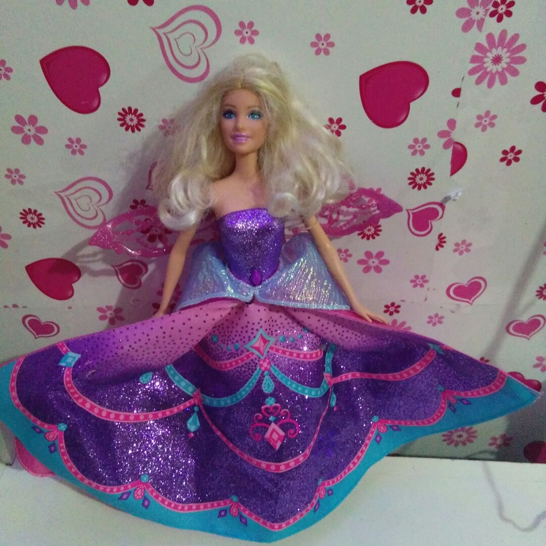 Original Barbie Mariposa & the Fairy Princess Catania Doll Magical ...