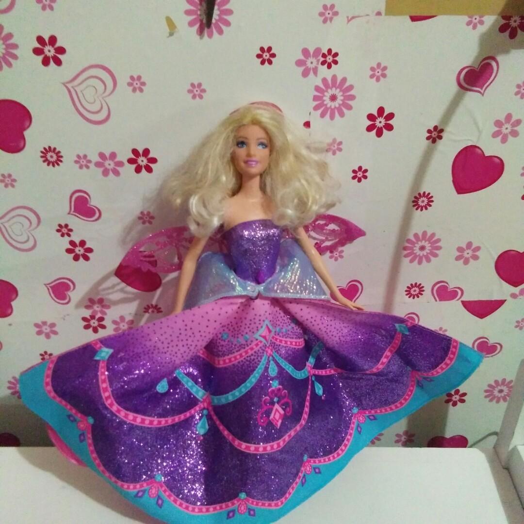 Original Barbie Mariposa & the Fairy Princess Catania Doll Magical ...