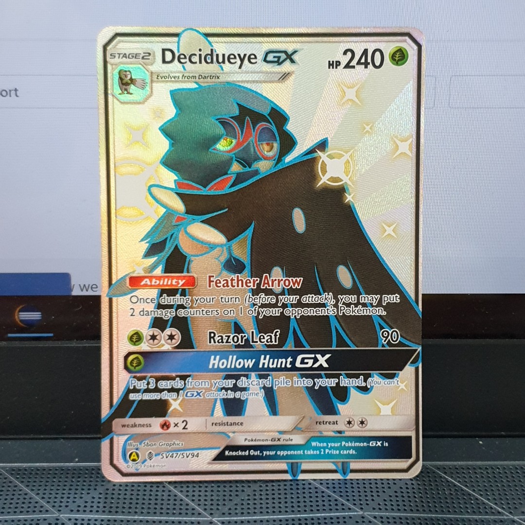 Pokemon Decidueye GX, Hobbies & Toys, Toys & Games on Carousell