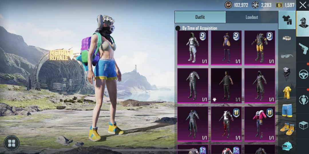 pubg mobile account stacked, Video Gaming, Gaming Accessories, Game ...