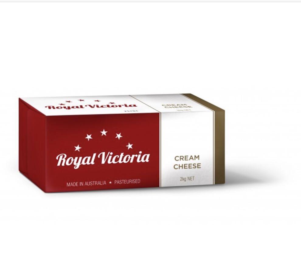 Royal Victoria Cream Cheese 2kg, Food & Drinks, Packaged & Instant Food ...
