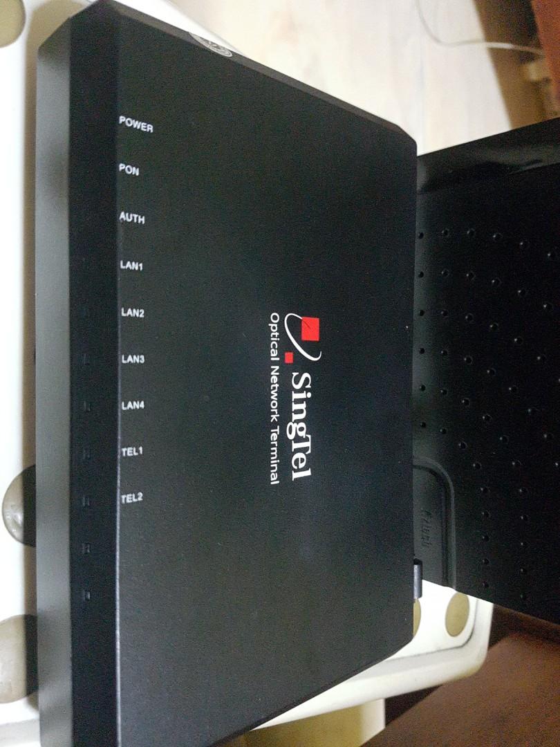 Singtel Router/Modem and ONT, Computers & Tech, Parts & Accessories ...