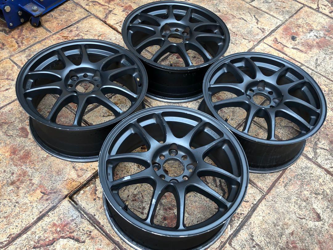 Sport Rim Work Emotion CR-KAI 17x7jj pcd114, Auto Accessories on Carousell