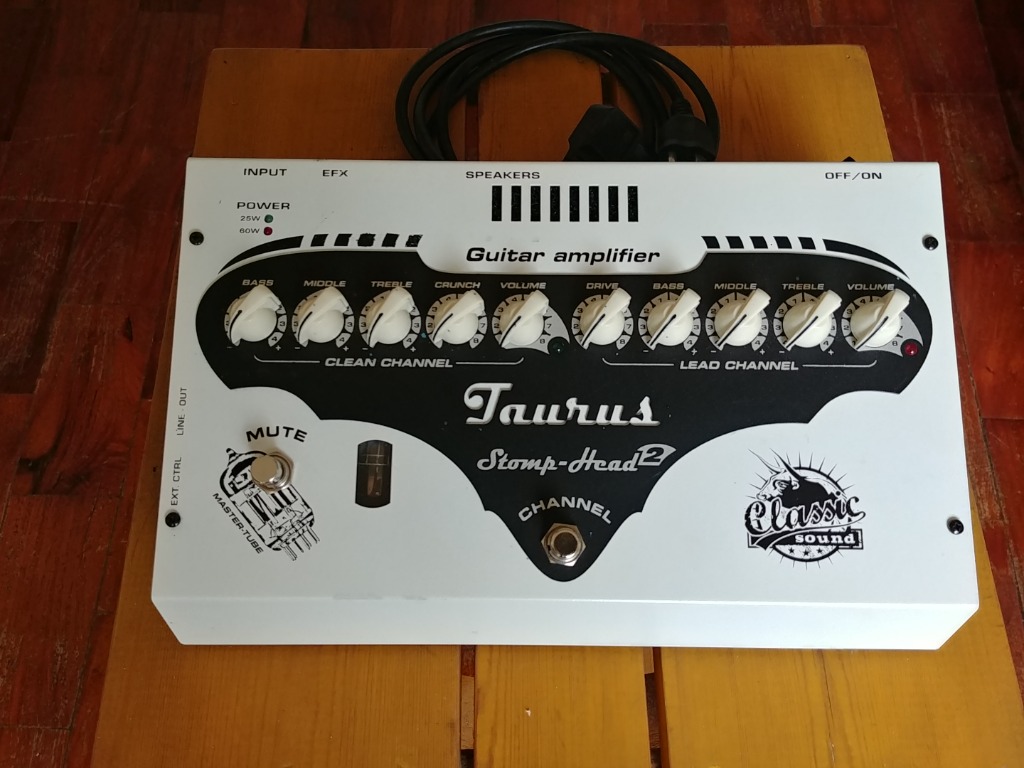 60W Real Tube Amp - Taurus Stomp SH-2 for high gain players, Hobbies ...