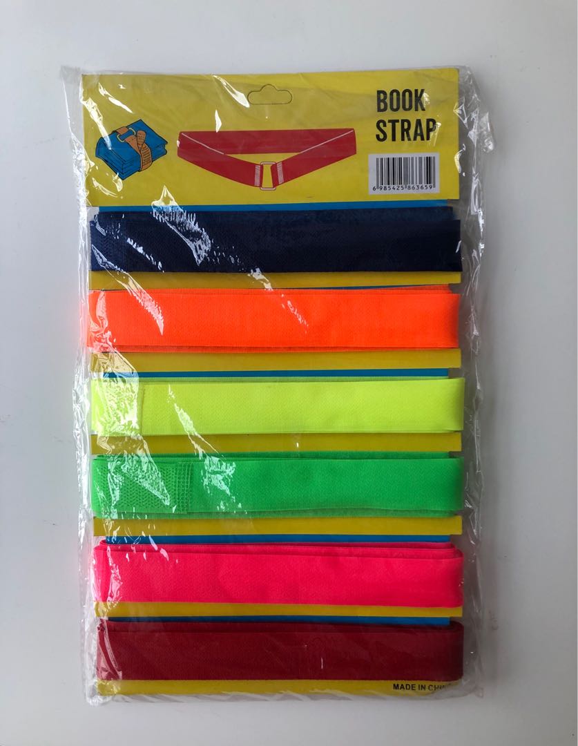 70cm Book Strap | Book Fasteners Velcro | Book Band Strap | Book ...