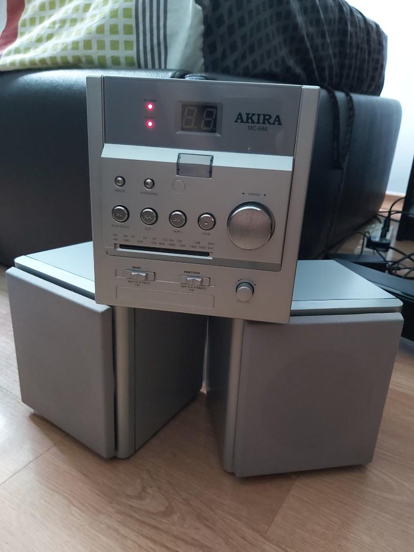 CD spoilt: Akira mini hifi stereo system - FM stereo/ AM radio, Audio ...