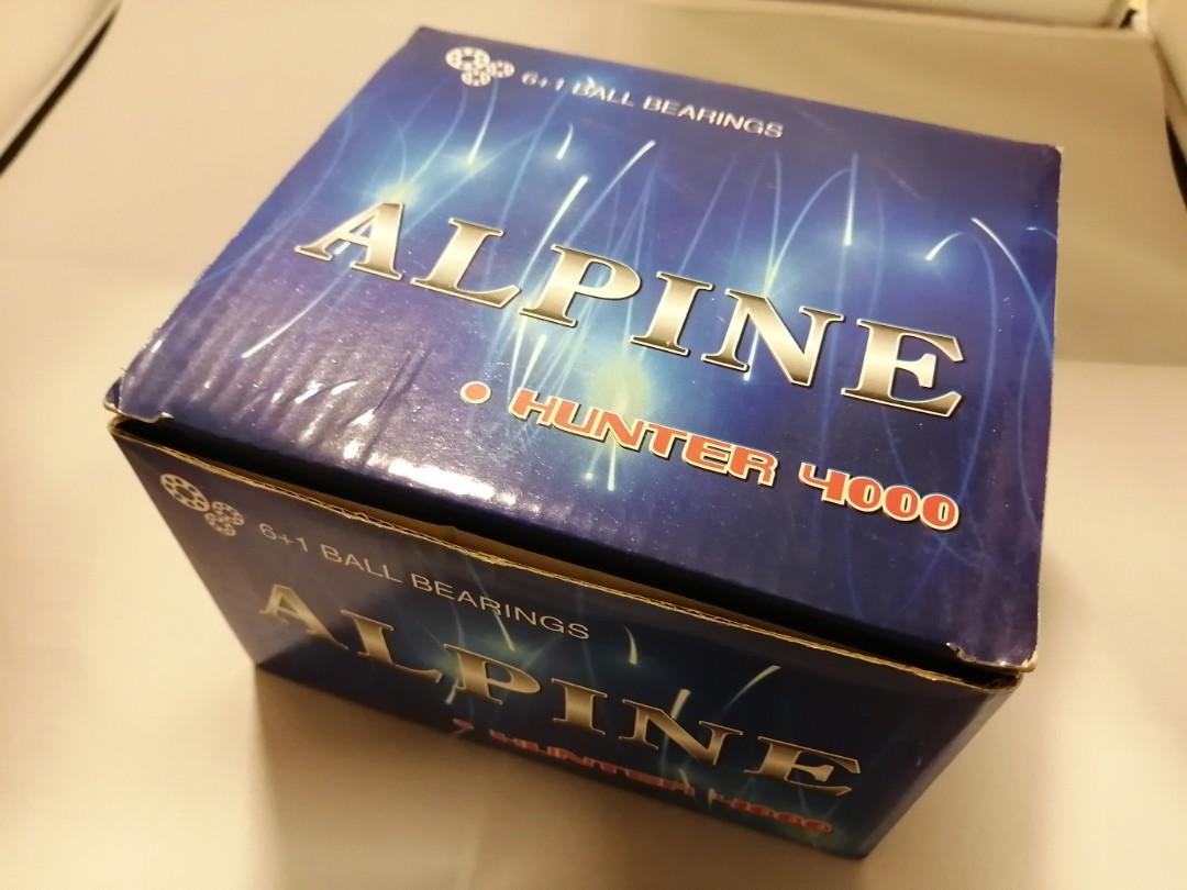 Alpine Hunter 4000 Spinning Reel, Sports, Sports & Games Equipment on ...