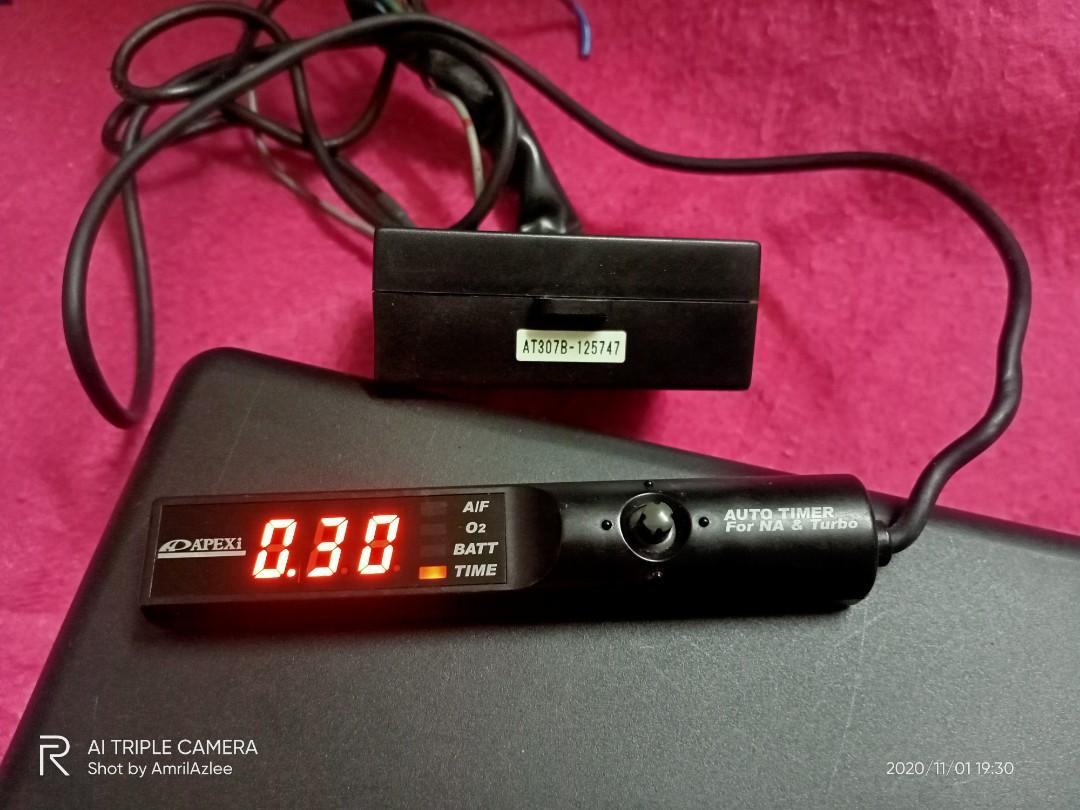 Apexi original turbo timer japan black, Auto Accessories on Carousell