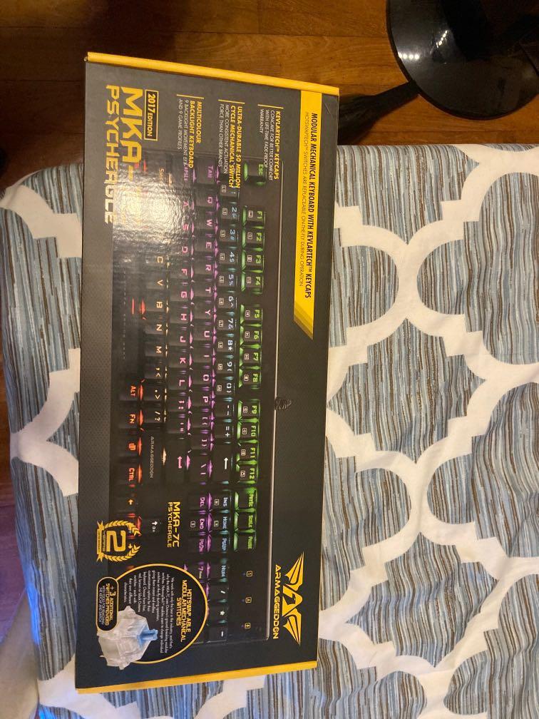 Armageddon MKA-7C Mechanical Keyboard, Computers & Tech, Parts ...