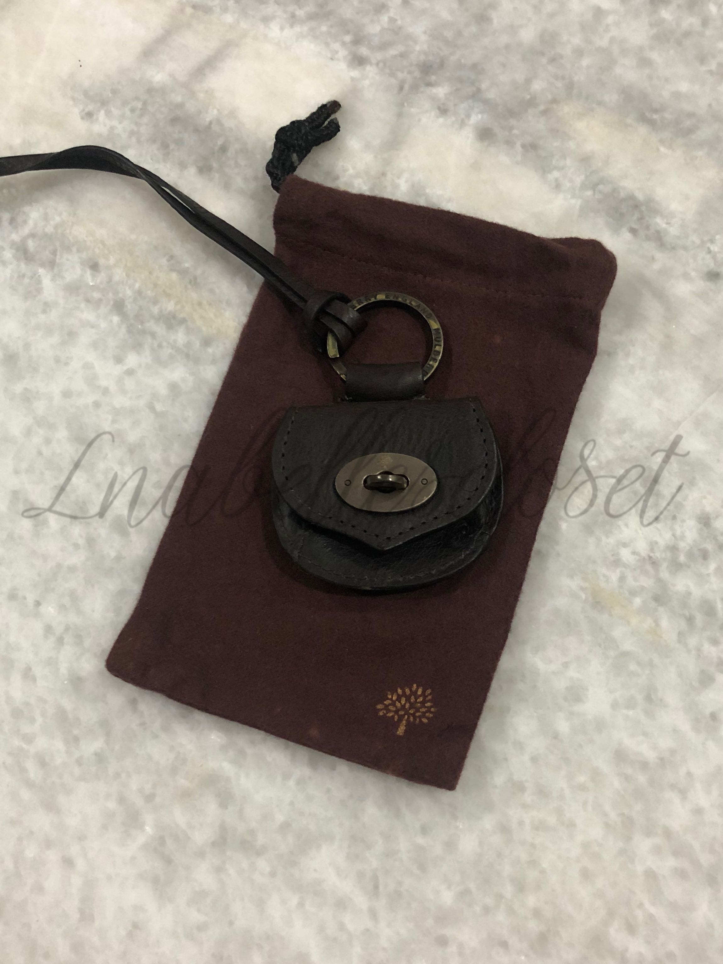 Authentic MULBERRY Bag Tag, Women's Fashion, Jewelry & Organisers, Body ...