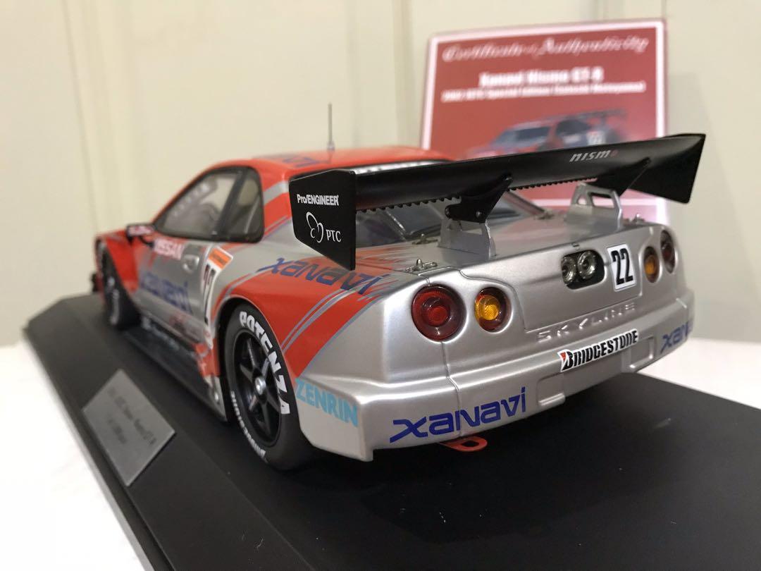 Autoart skyline GTR 1:18 kyosho ignition hotwheels diecast toycar ...