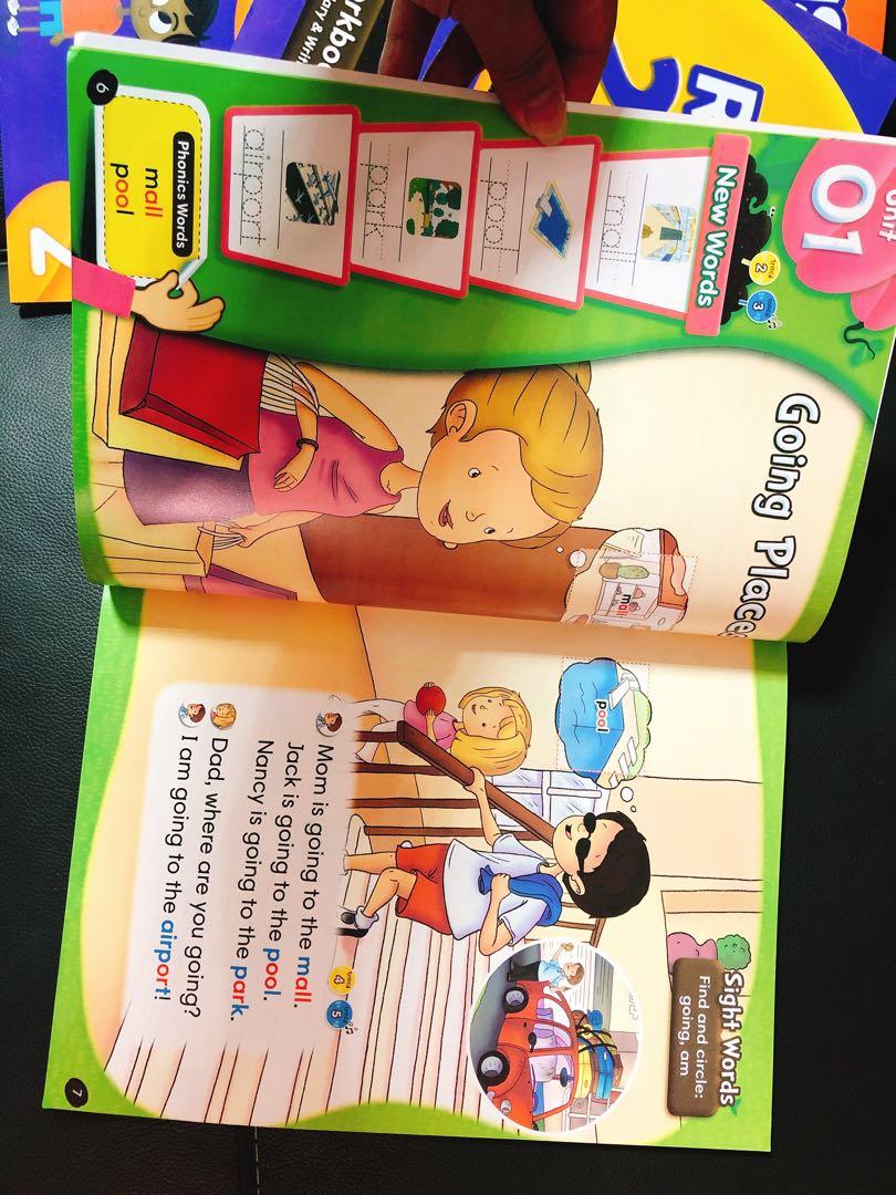 點讀版BASIC READING 200 KEY WORDS/STUDENT BOOK WITH WORKBOOK 6 Book Set支援 ...